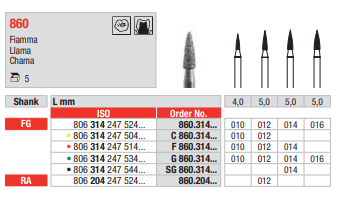 Diamante FG – Dentariel
